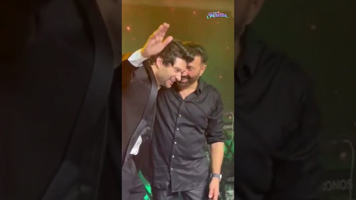 Sunny And Karan Deol Groove Together, The Father-Son Duo Is Adorable ...
