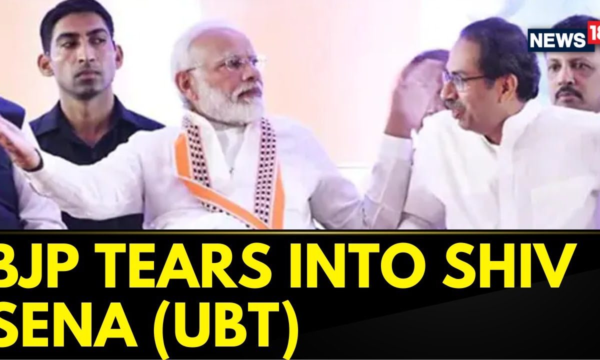 BJP Vs Shiv Sena (UBT) | BJP Tears Into Uddhav Thackeray And Says 'Mark ...