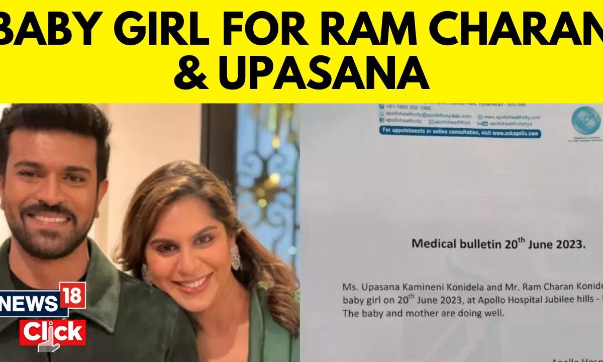 Ram Charan & Upasana Kamineni | Ram Charan & Upasana Kamineni Blessed With A Baby Girl | News18 ...