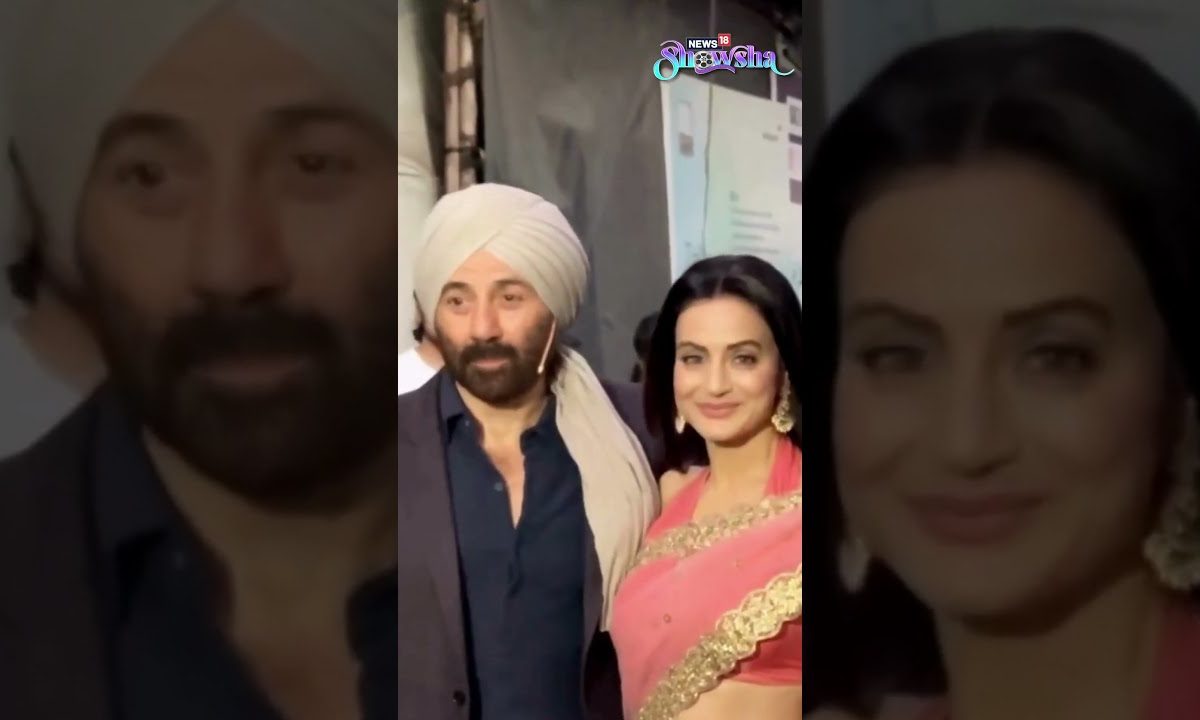 Sunny Deol And Ameesha Patel Spotted Together Ahead Of The Release Of Their Movie Gadar 2 | # ...