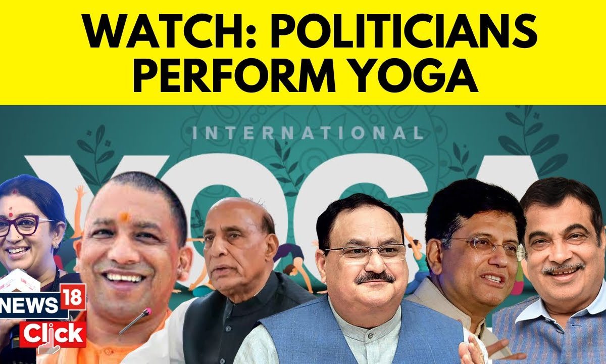 International Yoga Day 2023 | Indian Political Leaders Observe 9th International Yoga Day ...