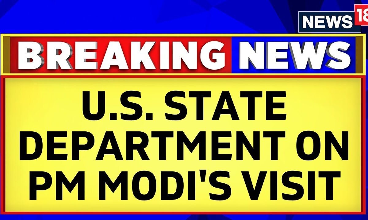 PM Modi US Visit | U.S. State Department Statement On PM Modi's America ...