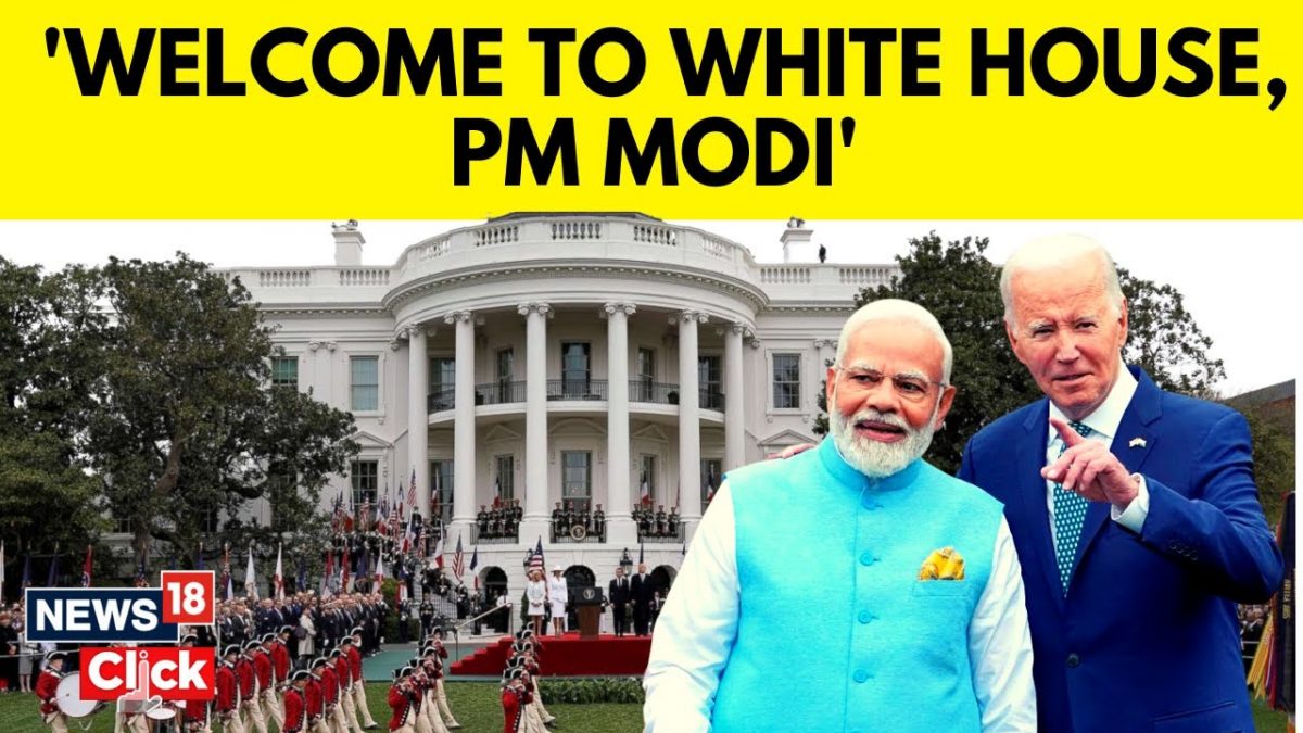 PM Modi US Visit | PM Modi Gets A Grand Ceremonial Welcome At White ...