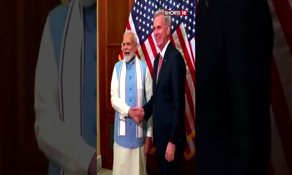 PM Modi Meets Kevin McCarthy | PM Modi At The Capitol Building To ...