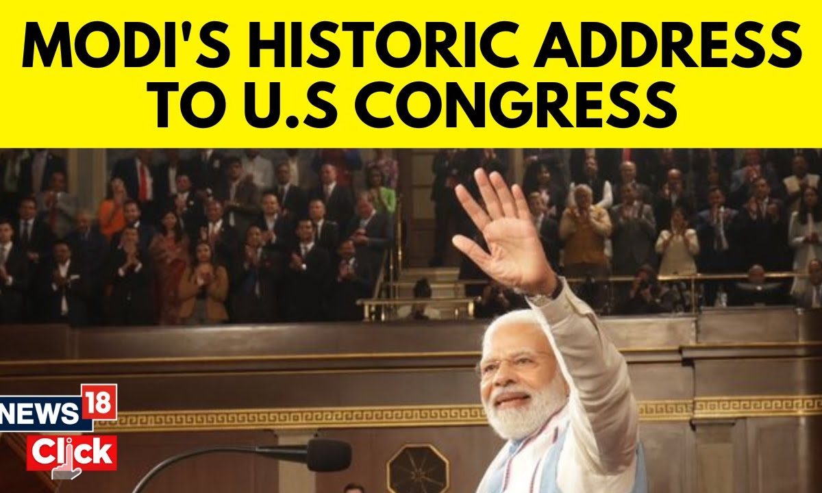 Prime Minister Narendra Modi Address U.S. Congress | PM Modi Speech In ...