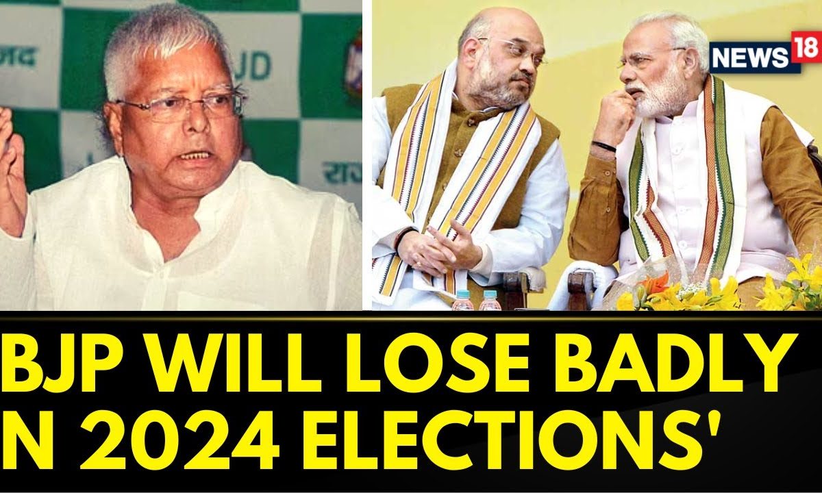 Opposition Party Meeting | BJP Will Lose Badly In 2024 Lok Sabha Polls: RJD Chief, Lalu Yadav ...
