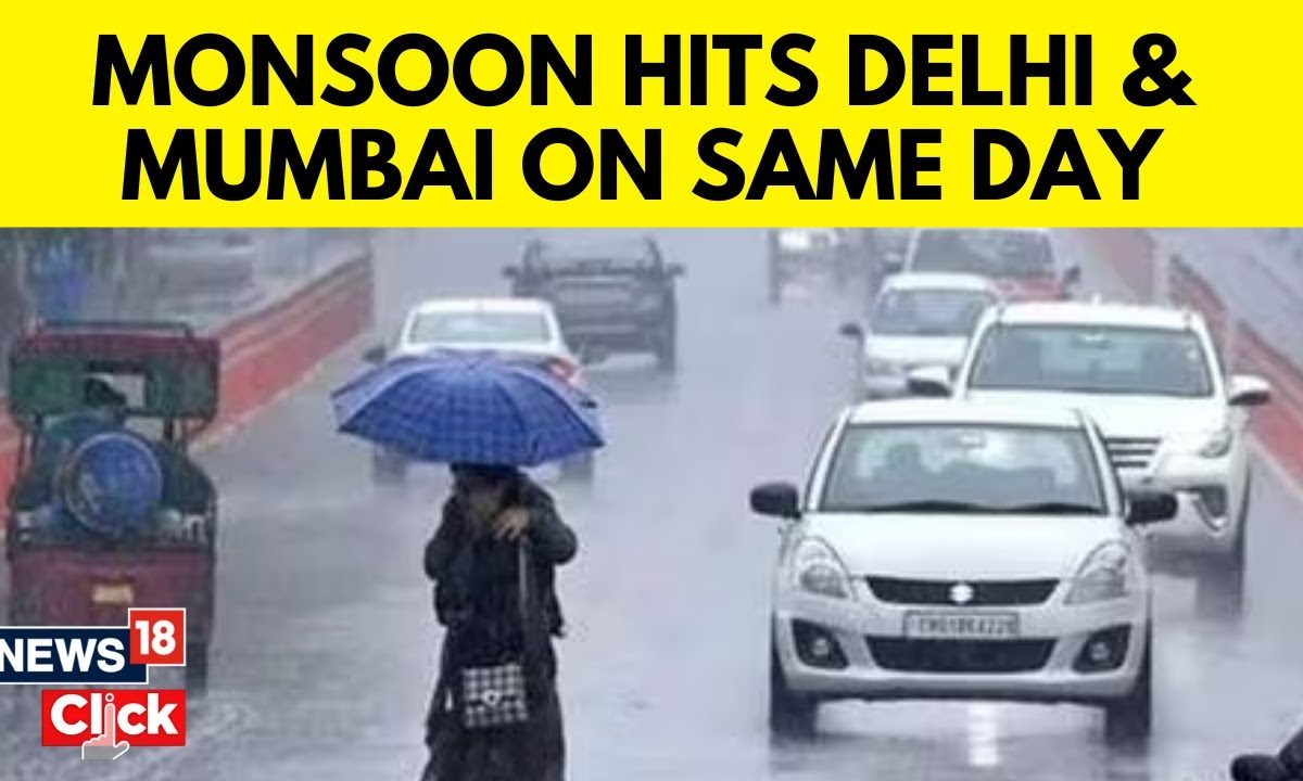 Monsoon Update 2023 | Monsoon Hits Delhi, Mumbai On Same Day For First ... Monsoon Update 2023 | Monsoon Hits Delhi, Mumbai On Same Day For First ...