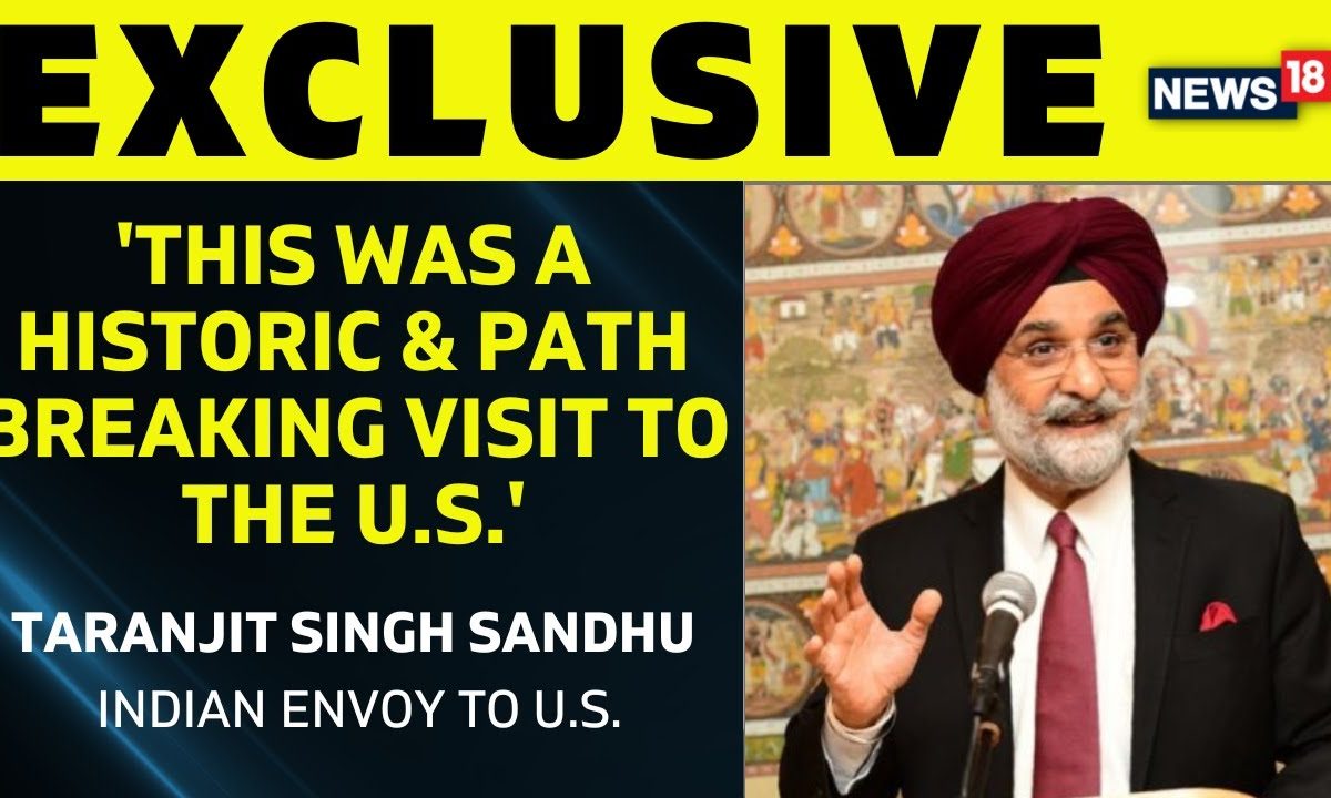 Exclusive Interview | Indian Envoy To U.S. Taranjit Singh Sandhu Exclusive | English News ...