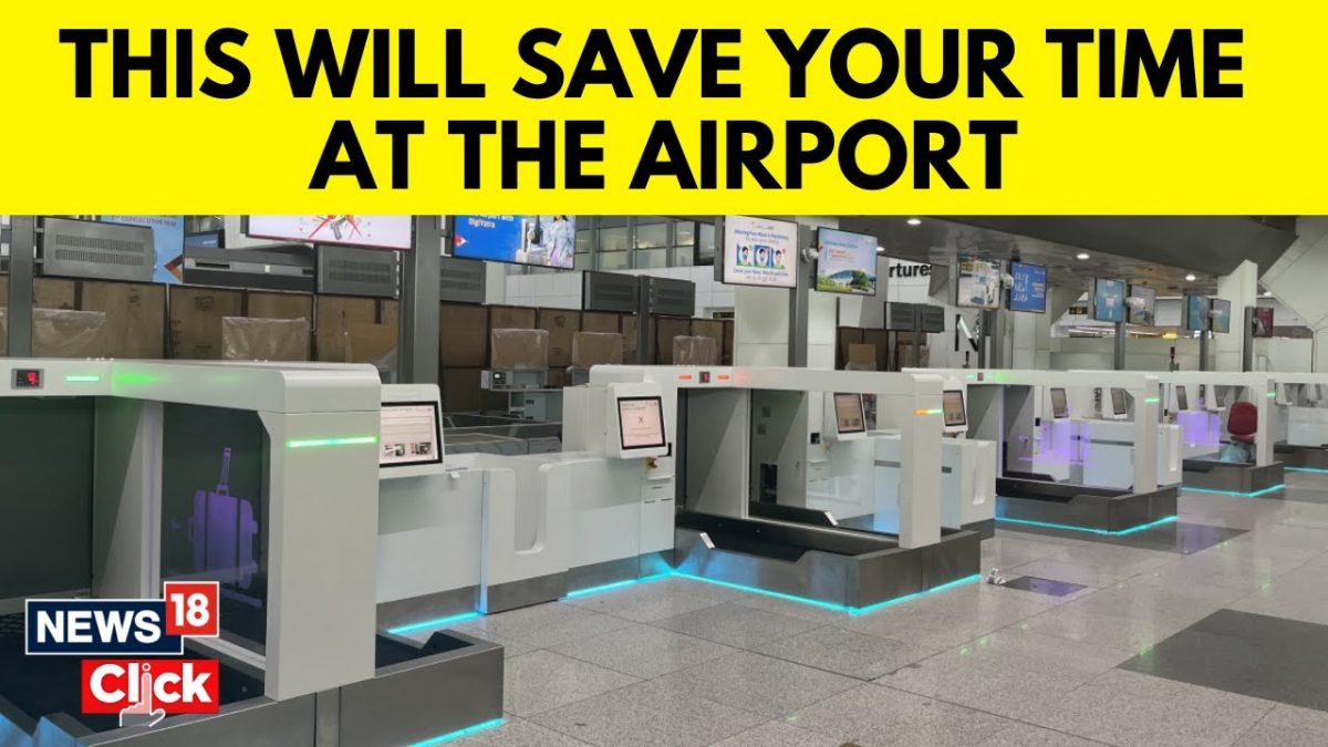Self Check-in On Airports | Travelling Gets Easy | Indian Airports ...