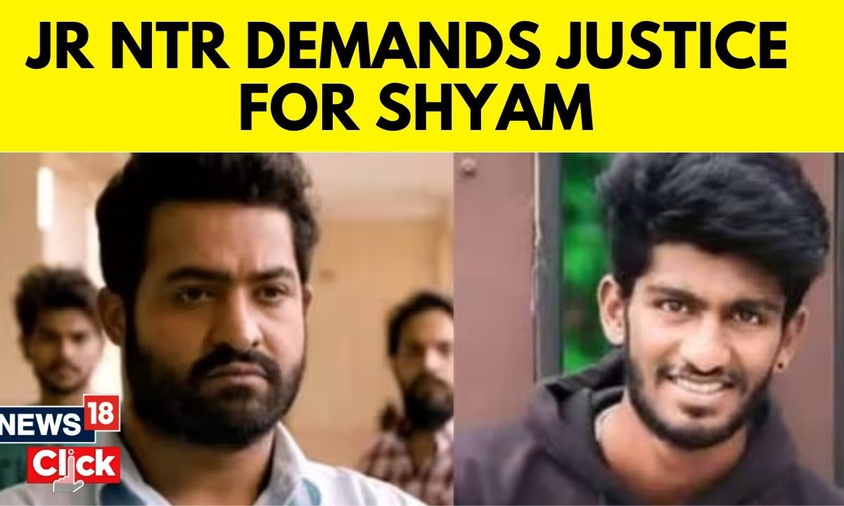 Jr NTR Demands Police Inquiry And Justice After Fan Shyam’s Death | Jr NTR Fan Case | News18 ...