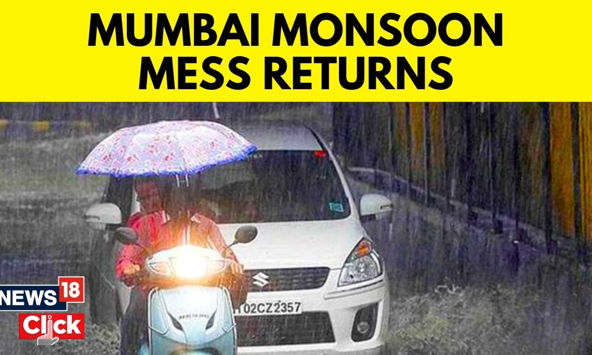Mumbai Rain News Today | Heavy Rains Bring Mumbai To Standstill ...