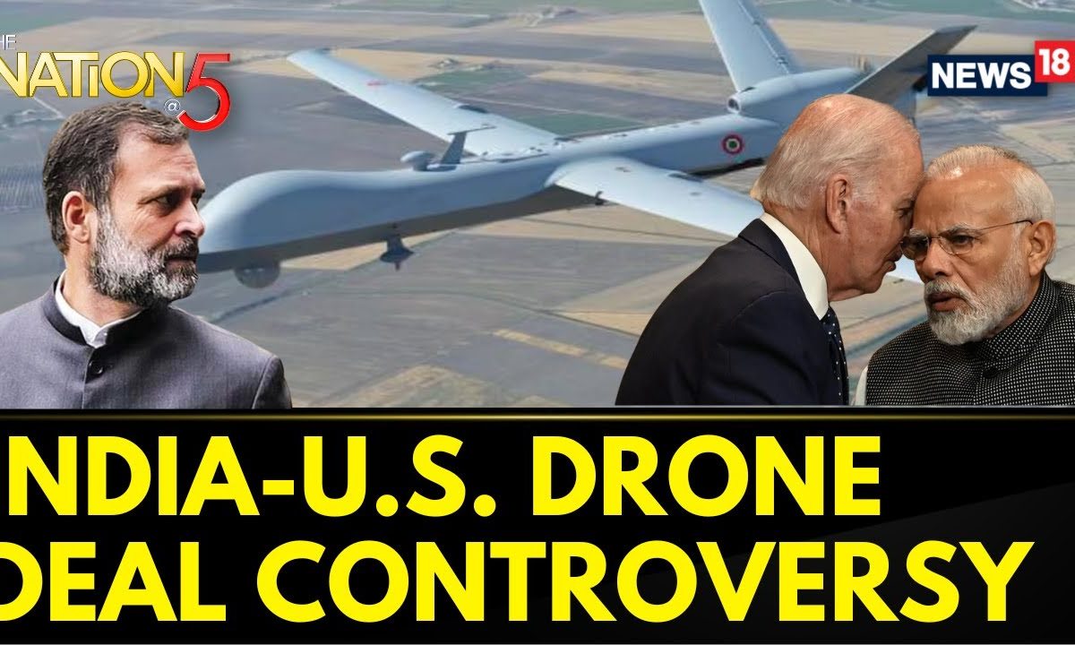 India U.S. Drone Deal Controversy | Congress Says Centre Procuring ...