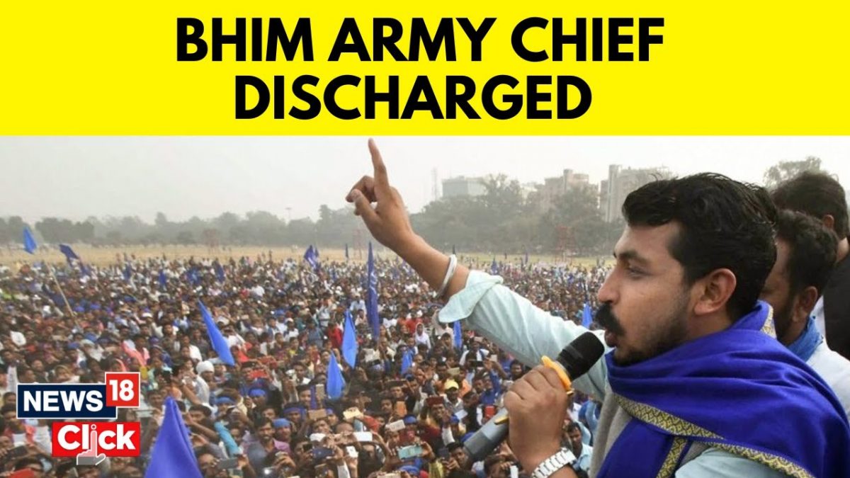 Bhim Army Chief Chandra Shekhar Azad Discharged From Hospital | Bhim ...