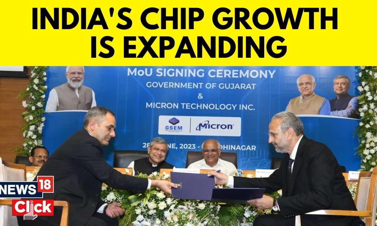 India's Chip Growth Expanding As Micron Technology Signs MoU With ...