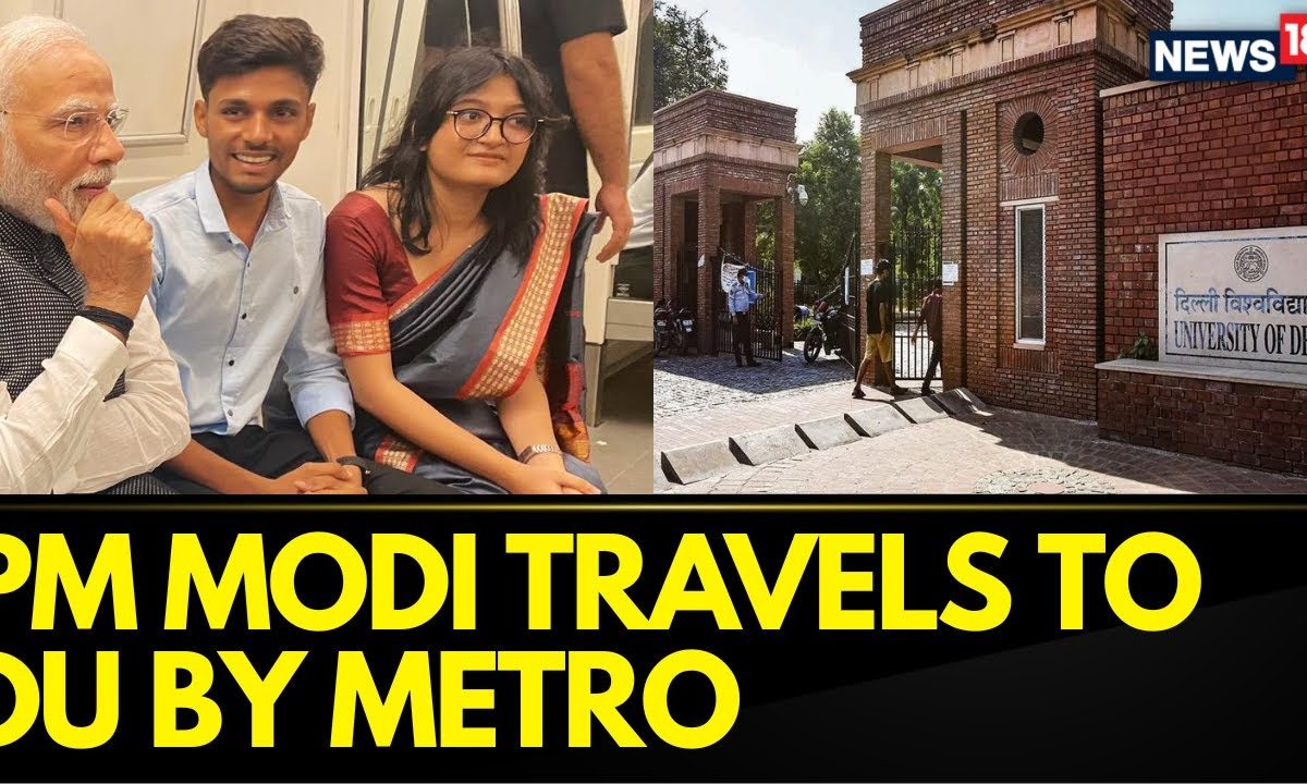 PM Modi News | PM Modi Travels In Delhi Metro To Attend Delhi ...