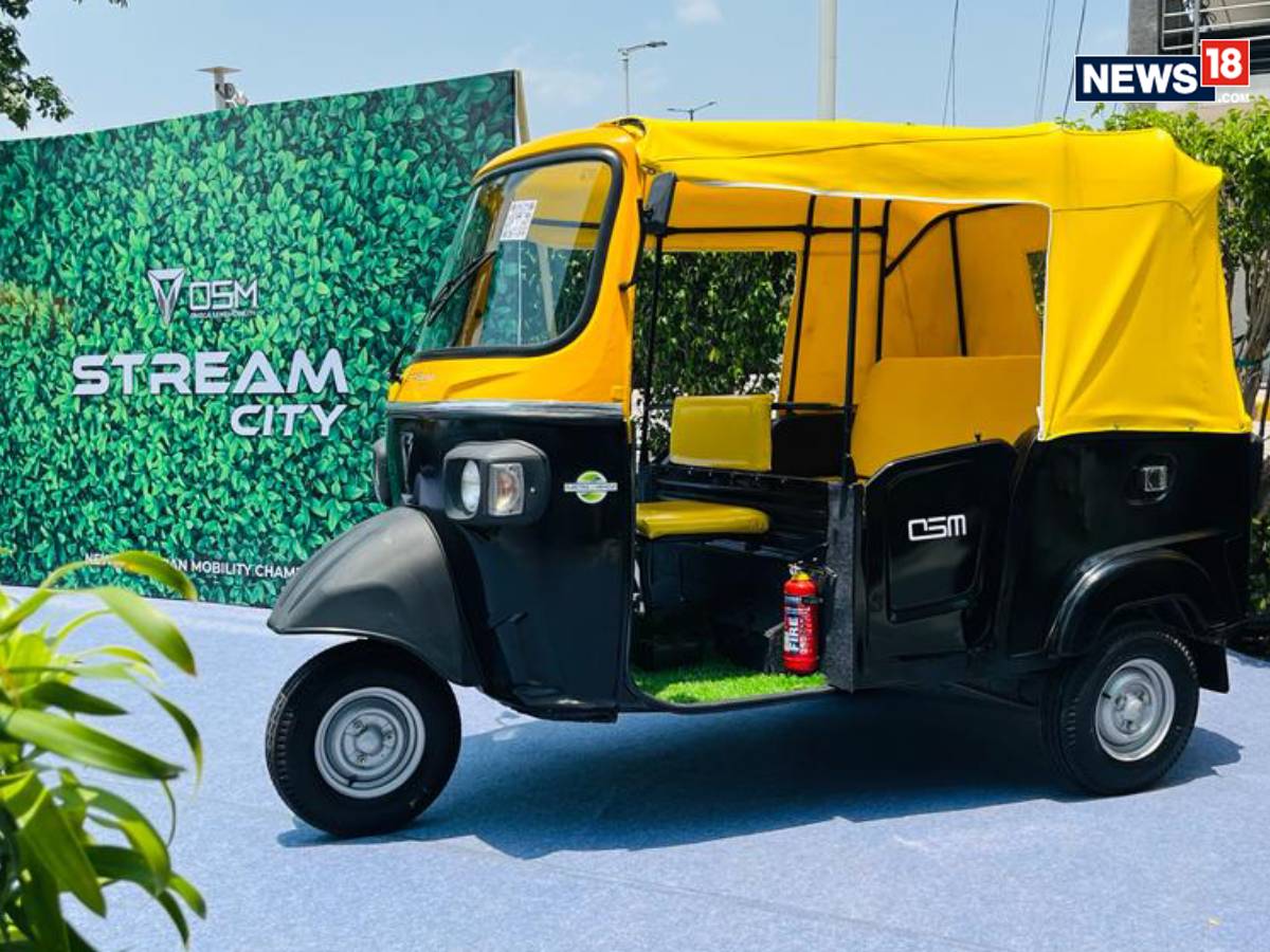 OSM Stream City Electric Three-Wheeler in Pics: See Design, Features ...
