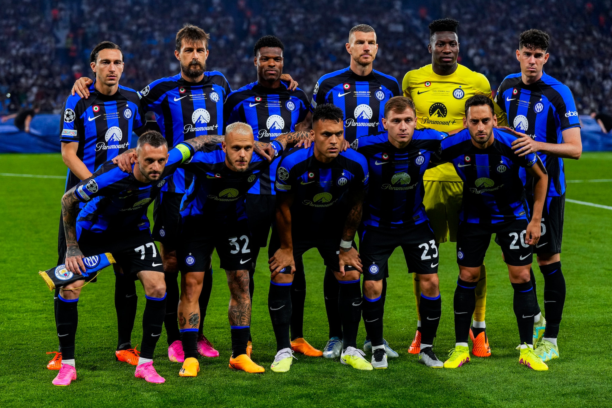 IN PICTURES: Manchester City Seal Historic Treble With UEFA Champions ...