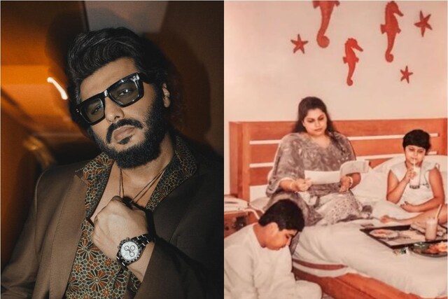Arjun Kapoor Shares Childhood Photo With Late Mother Mona And Sister ...