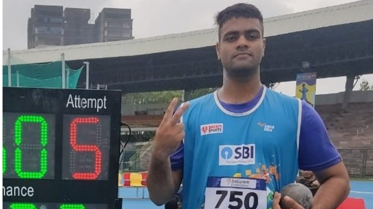 Shot Putter Siddharth Choudhary Wins Gold at Asian U-20 Athletics Championship | Sports News ...