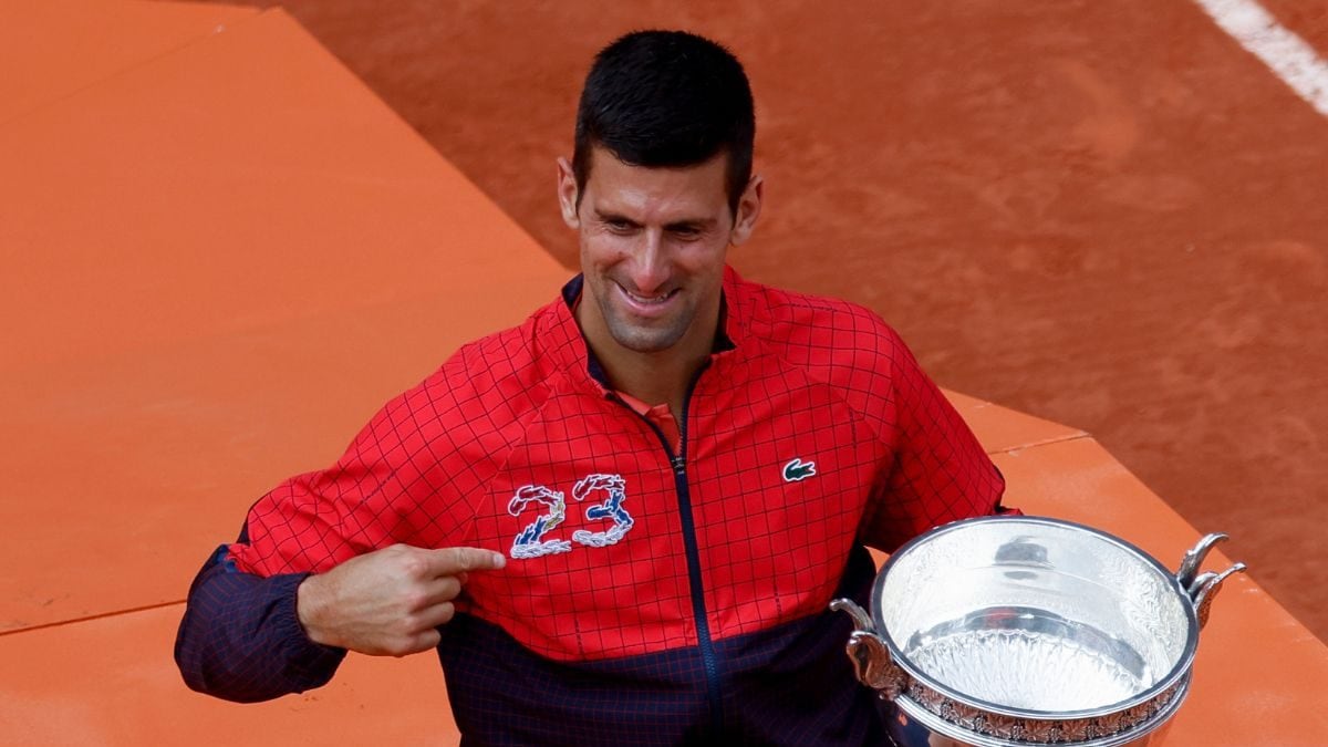 IN PICTURES: Novak Djokovic Scales Mount 23 at Roland Garros With Win ...