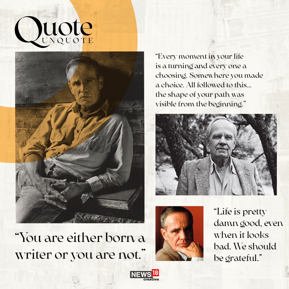 Cormac McCarthy: A Man Who Gave Words To The World Of Darkness | In GFX - News18
