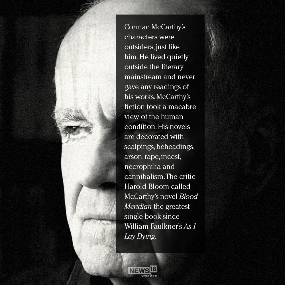 Cormac McCarthy: A Man Who Gave Words To The World Of Darkness | In GFX - News18