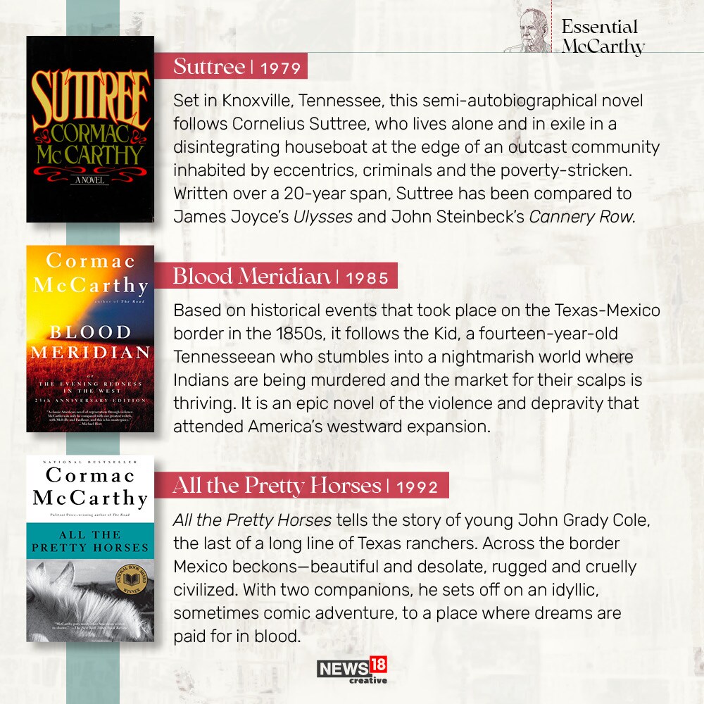 Cormac McCarthy: A Man Who Gave Words To The World Of Darkness | In GFX - News18