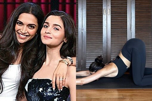 Deepika Padukone Quizzes Fans About Her Yoga Pose and Alia Bhatt Scores ...