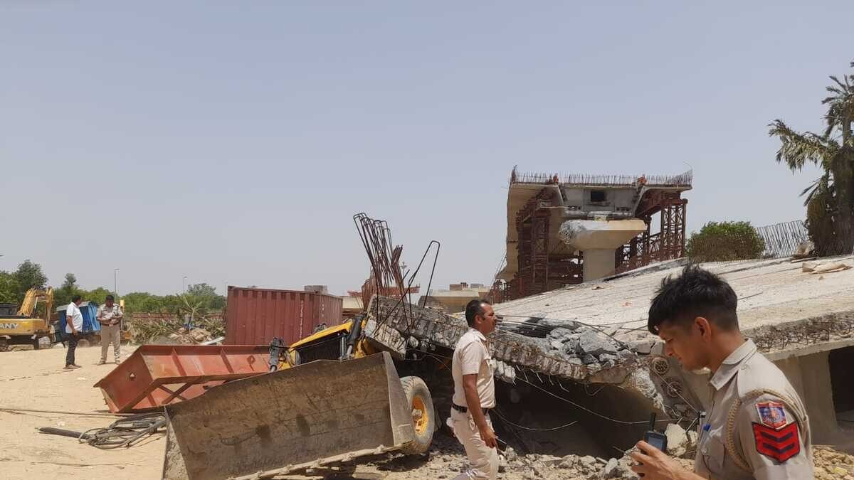 Under-construction Flyover Collapses at Dwarka Expressway: Mechanical ...