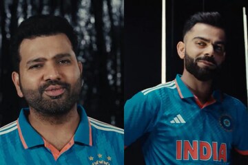 WATCH: Rohit Sharma, Virat Kohli and Harmanpreet Kaur's First Look in Team India's New Jerseys ...