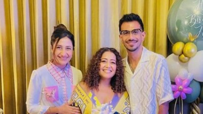 Inside Neha Kakkar’s Birthday Party With Brother Tony, Yuzvendra Chahal ...
