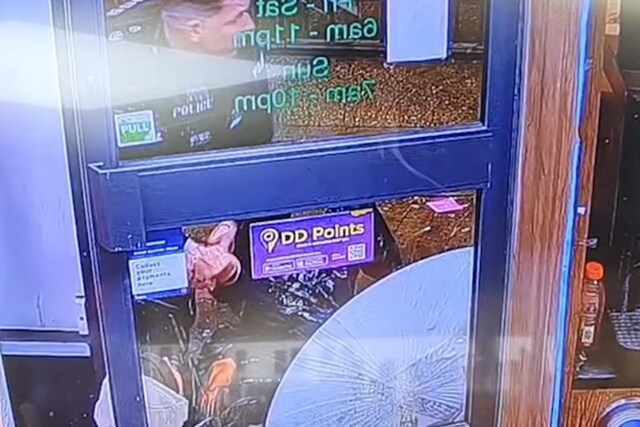 Trapped Inside Store, Robber Opens Beer Can And Chugs Drink Before ...