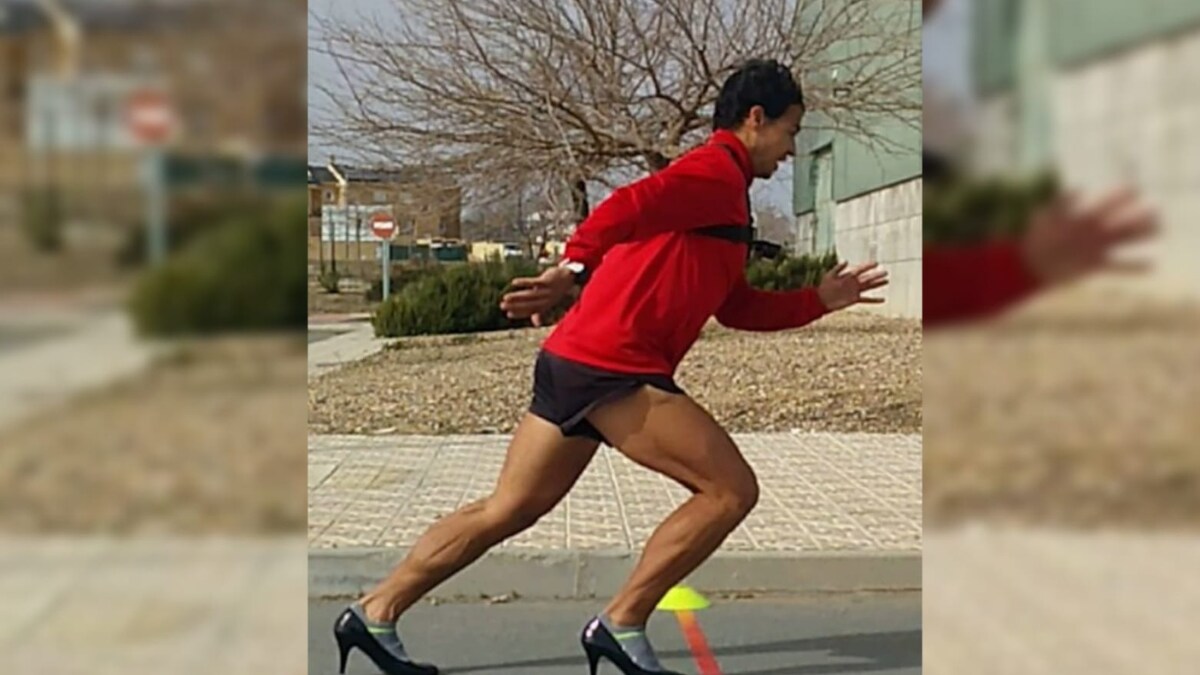 Man’s 100-Meter Sprint In High Heels Earns Him A Spot In Guinness World ...