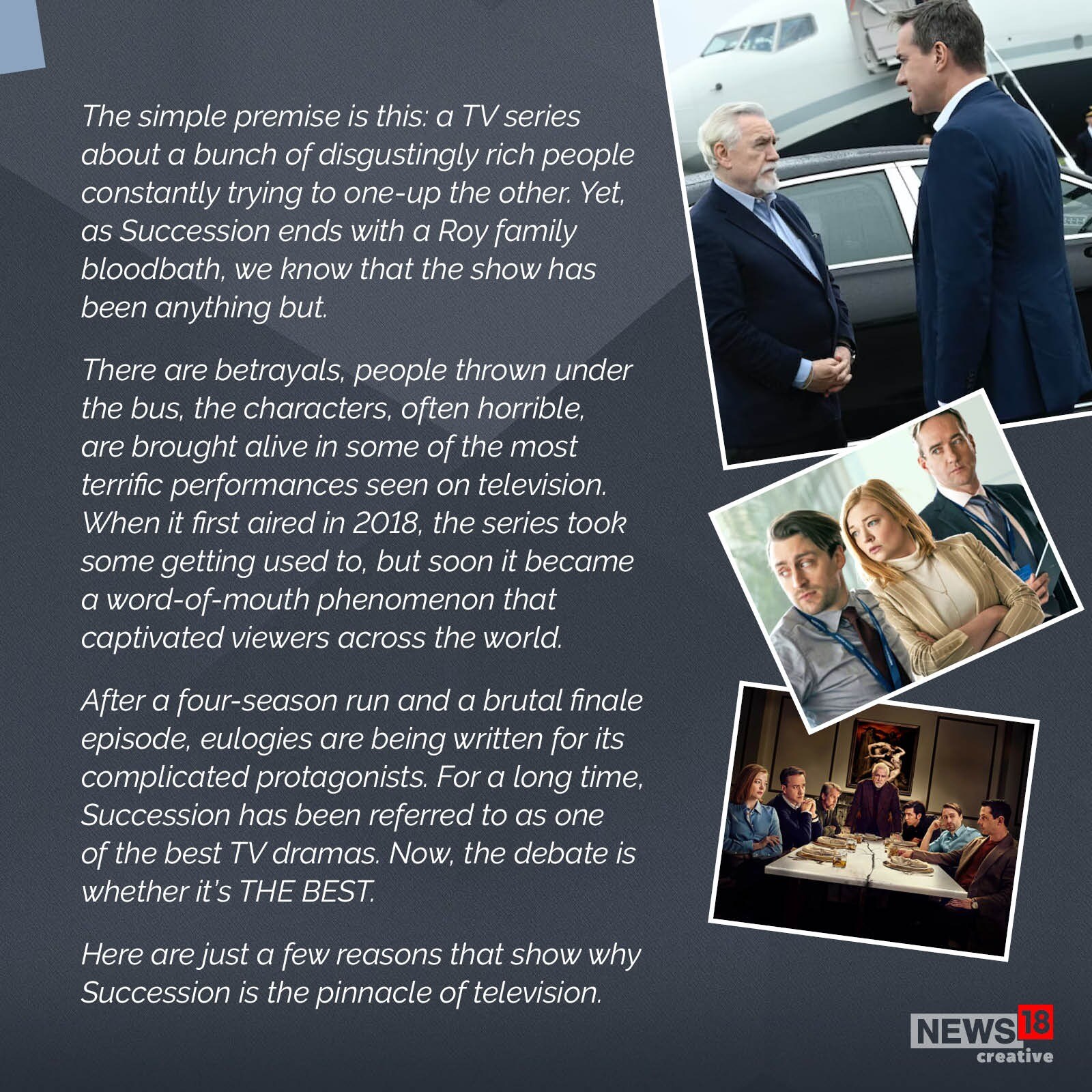 What Makes Succession One of the Best Shows of All Time? Take A Look ...