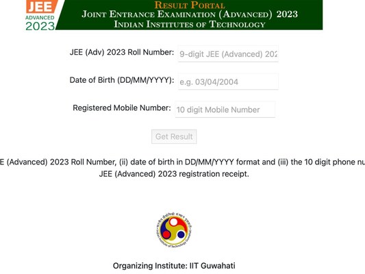 JEE Advanced Result 2023 LIVE: Declared! Vavilala Chidvilas Reddy Emerges As AIR 1, Check ...