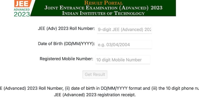 JEE Advanced Result 2023 LIVE: Declared! Vavilala Chidvilas Reddy Emerges As AIR 1, Check ...