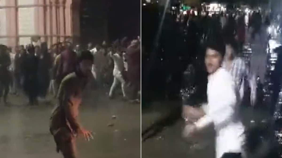WATCH | Violent Clashes in Junagadh Over Dargah Demolition Notice; One ...