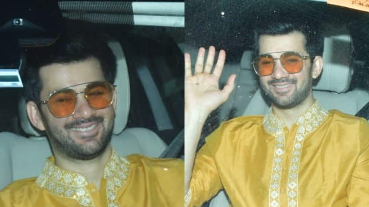 Karan Deol and Drisha Acharya's Mehendi love 2