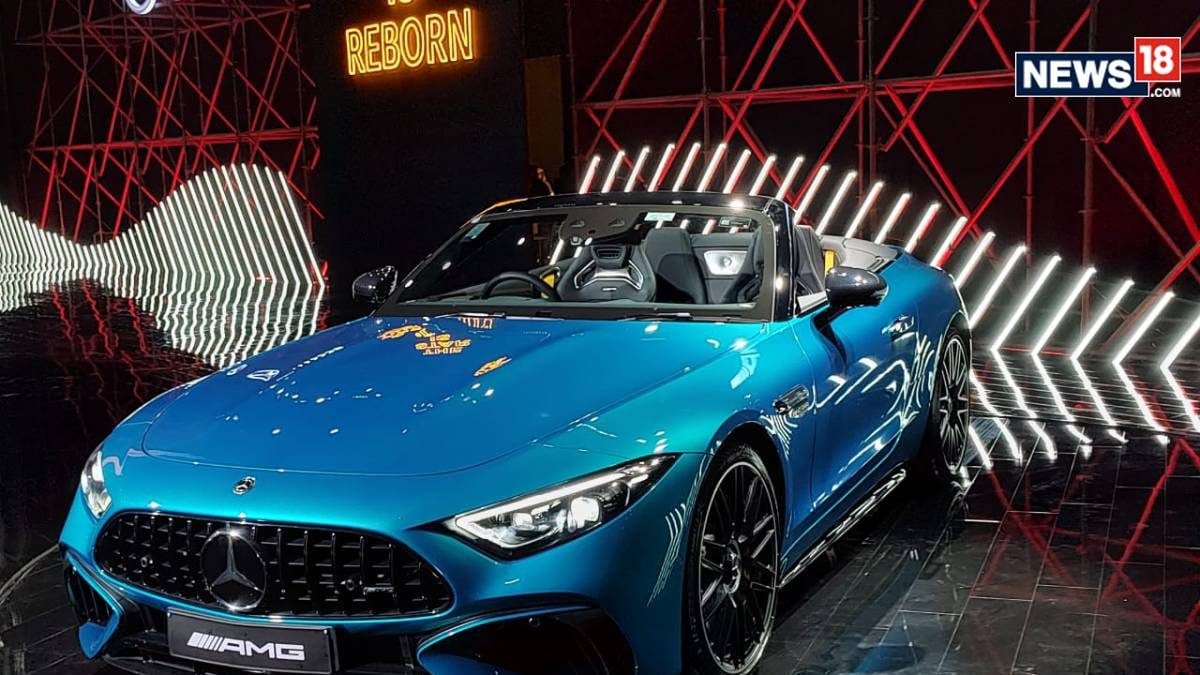 2023 Mercedes AMG SL55 Roadster in Pics: See Design, Features, Interior ...