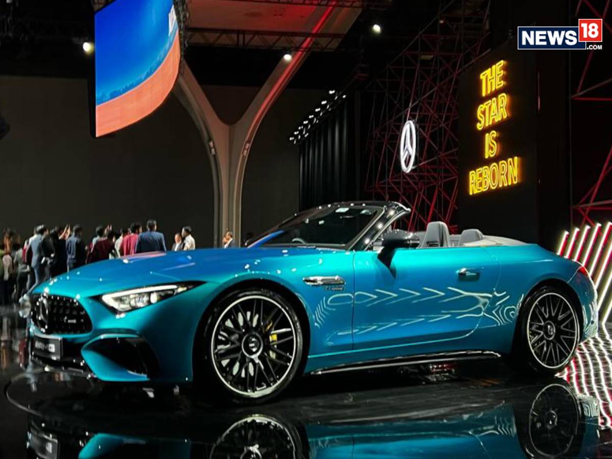 2023 Mercedes AMG SL55 Roadster Launched in India, Price Starts at Rs 2 ...