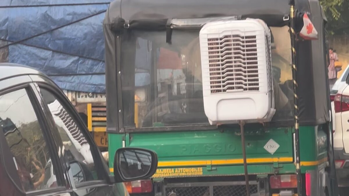 Mini BMW? Driver Fits Cooler In Autorickshaw To Beat The Heat | Viral ...