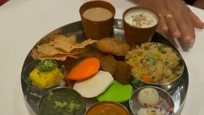 WATCH | Modiji Thali: New Jersey-based Restaurant Crafts Platter before ...