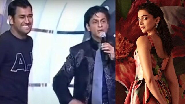 SRK Teases Dhoni With Deepika, Says He Doesn't Know Who She Is; Yuvraj Reacts In Viral Video ...