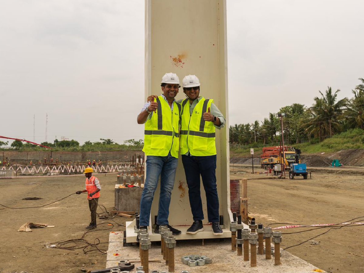 Ola Electric Begins Construction of India's biggest Cell Factory ...