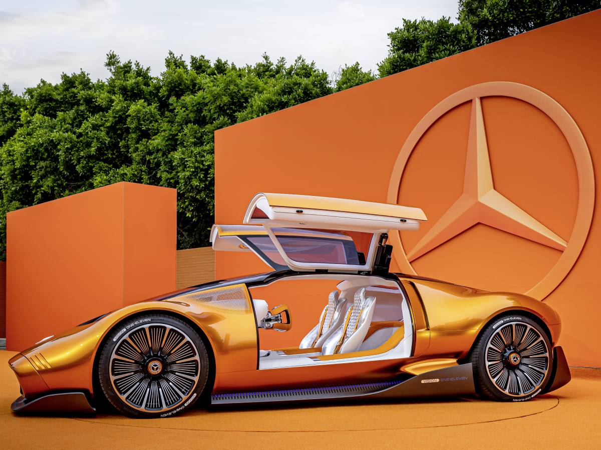 Mercedes-Benz Vision One-Eleven in Pics: See Design, Features, Interior ...