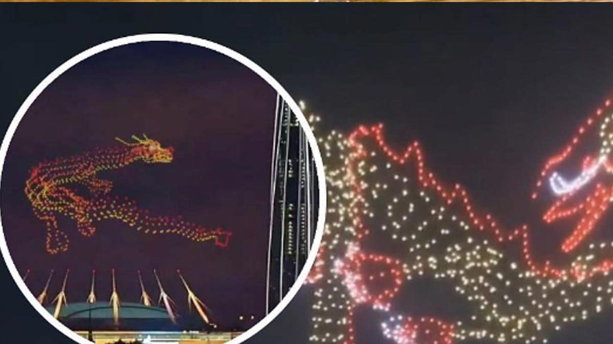 This Drone Dragon In China Is Super Cool And We Are Loving It | Viral ...