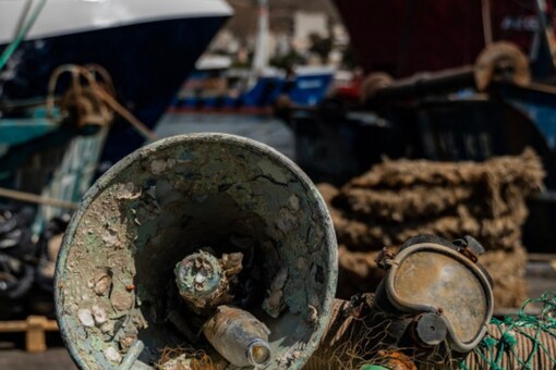 'Swimming in Plastic': Greek Fishermen Fight Pollution - News18