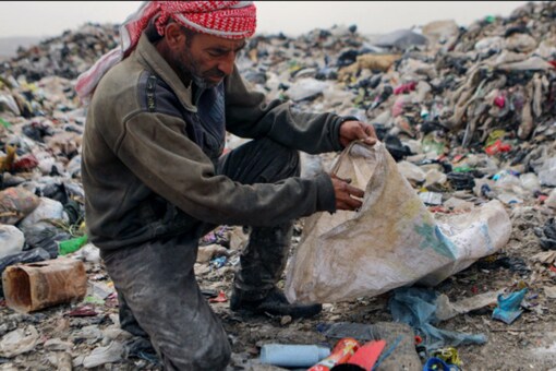 Syrians Turn Plastic Waste into Rugs to Make a Living - News18