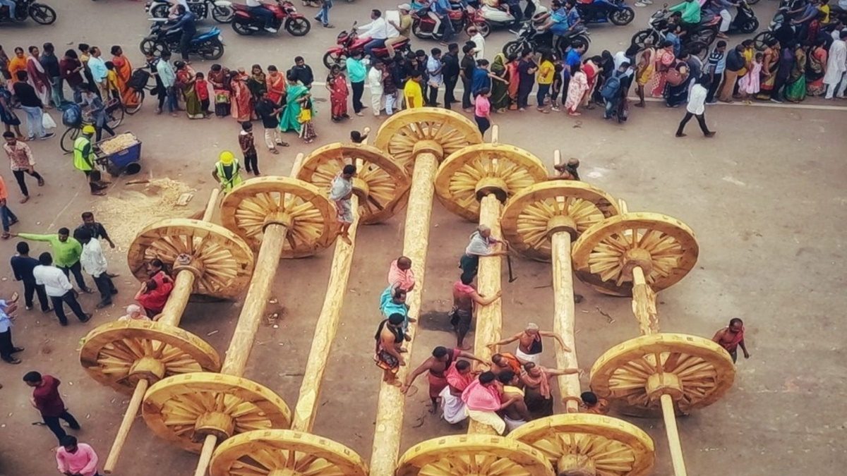 Engineering Marvel: The Intricate Art of Crafting Chariots of Puri Rath ...