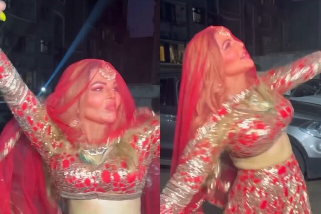Rakhi Sawant Dances To Beats Of Dhol As She Hosts ‘break Up Party Says ‘finally Divorce Ho